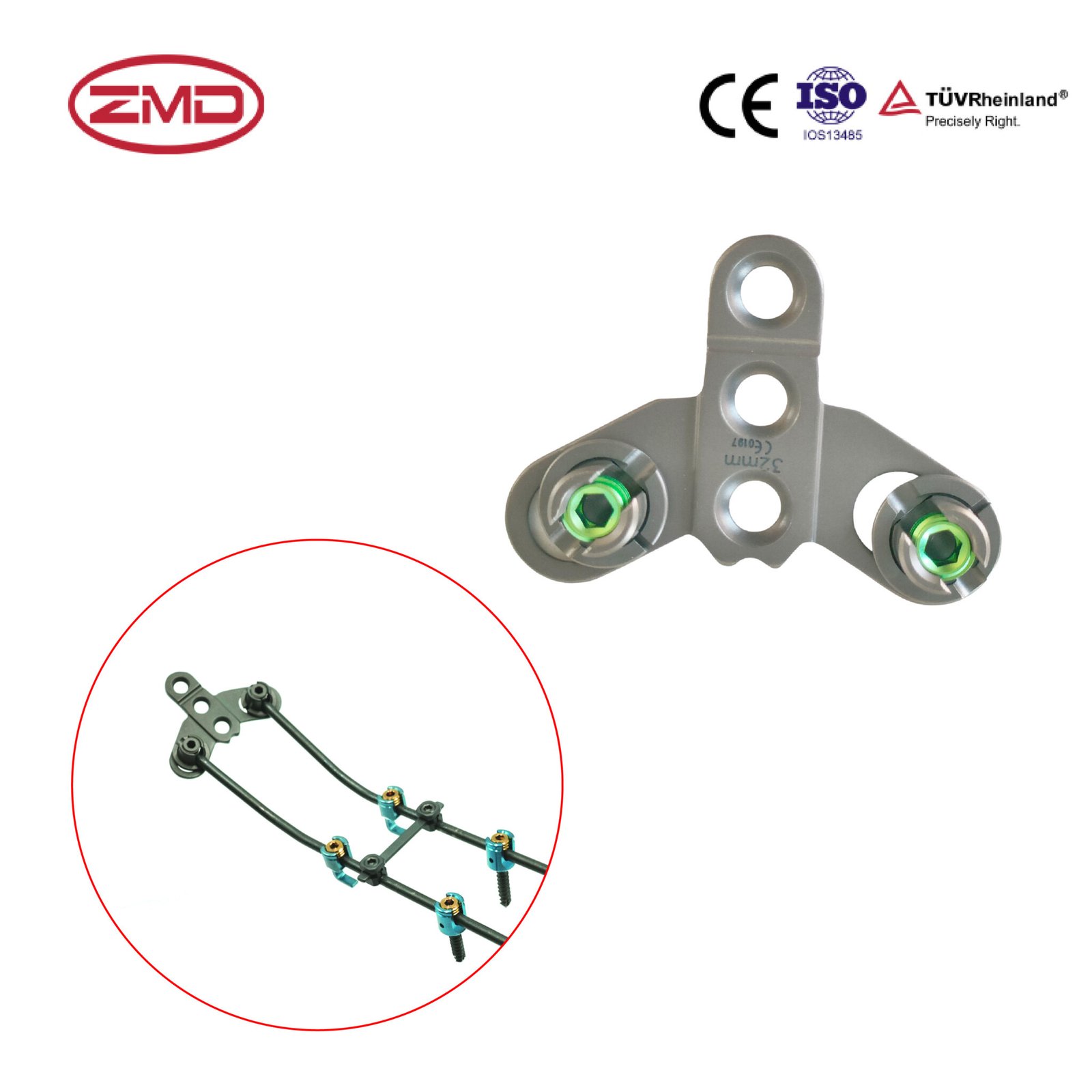 Posterior Cervical Screw System Occipital Plate I(Butterfly shape ...