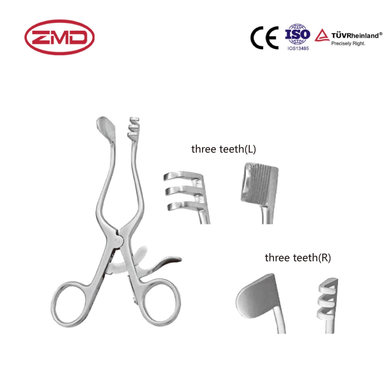Multi-hook retractor (three teeth) - Pharmaceutical Company