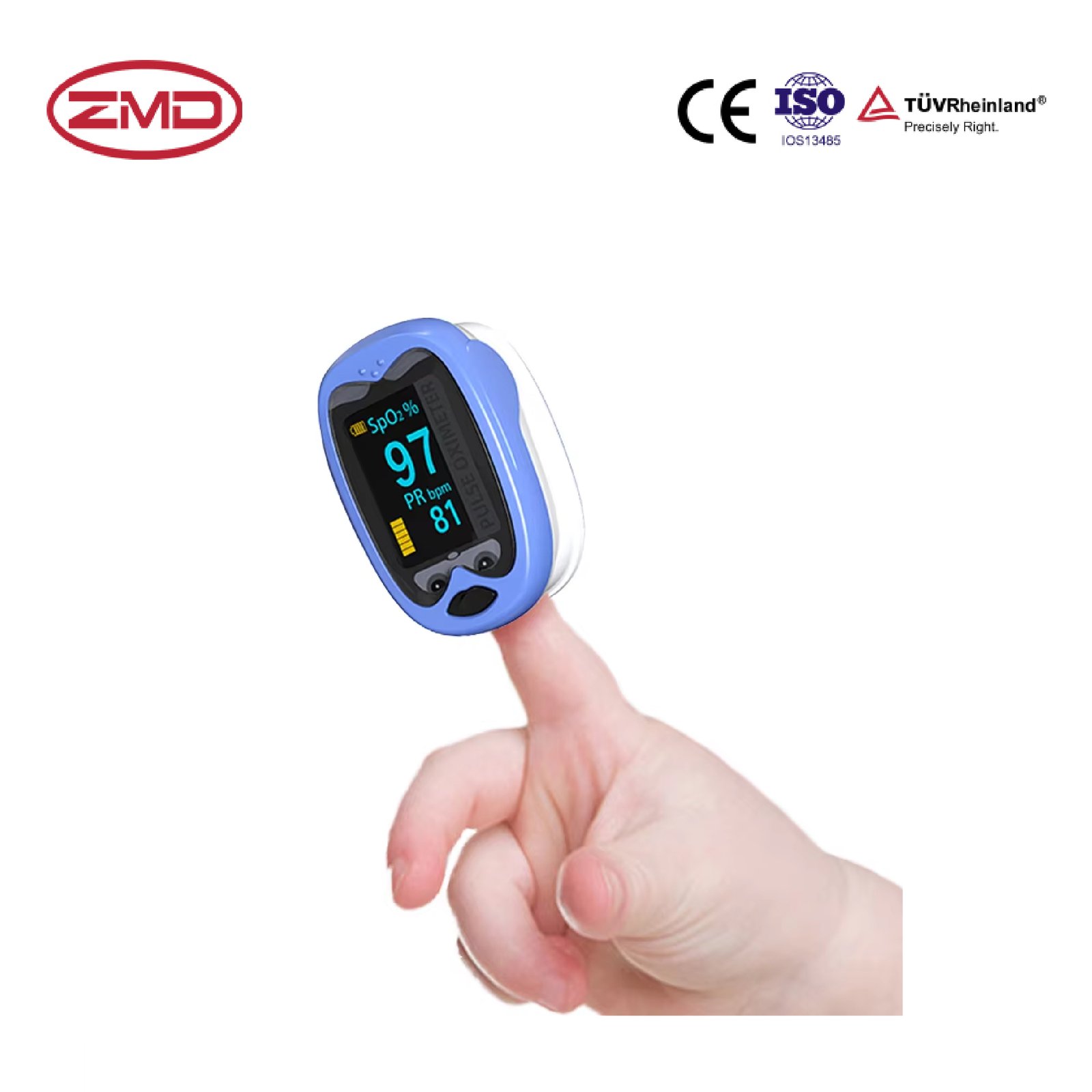 USB Rechargeable Pulse Oximeter - Pharmaceutical Company